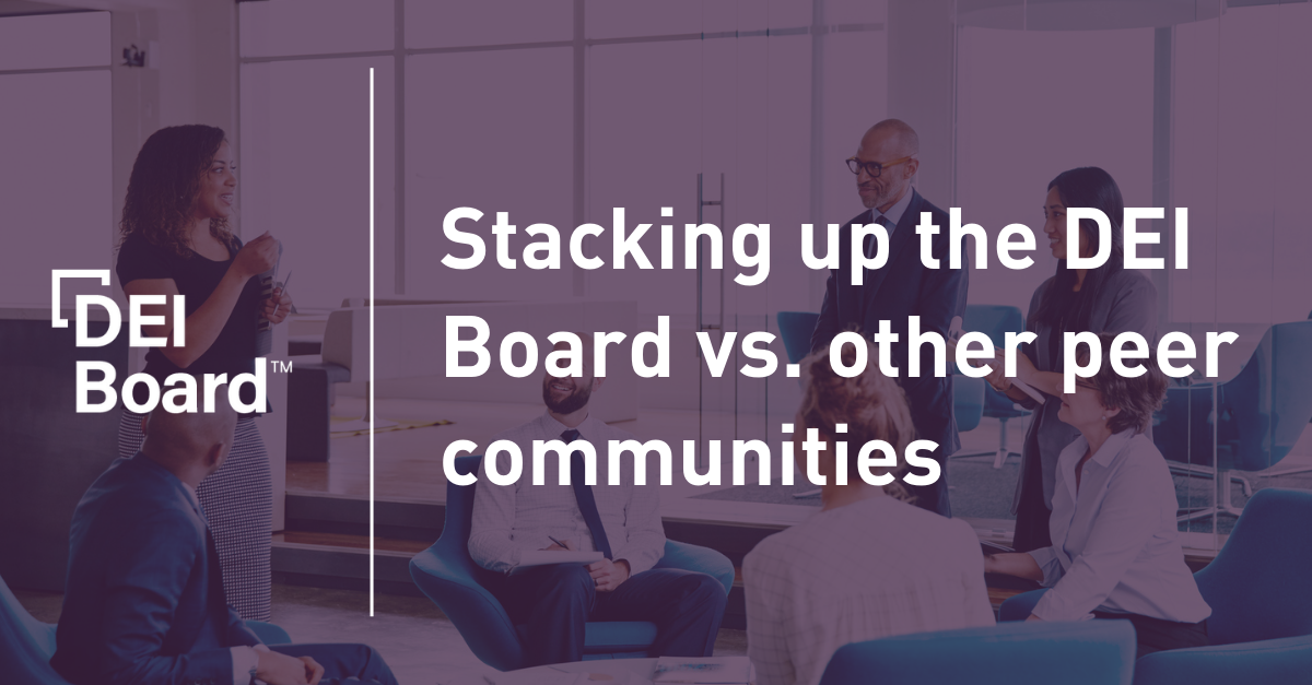 Stacking up the DEI Board vs. other peer communities – Board.org