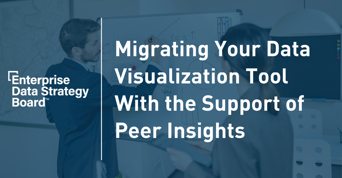 How Peer Insights Helped One Member Migrate Their Data Visualization ...