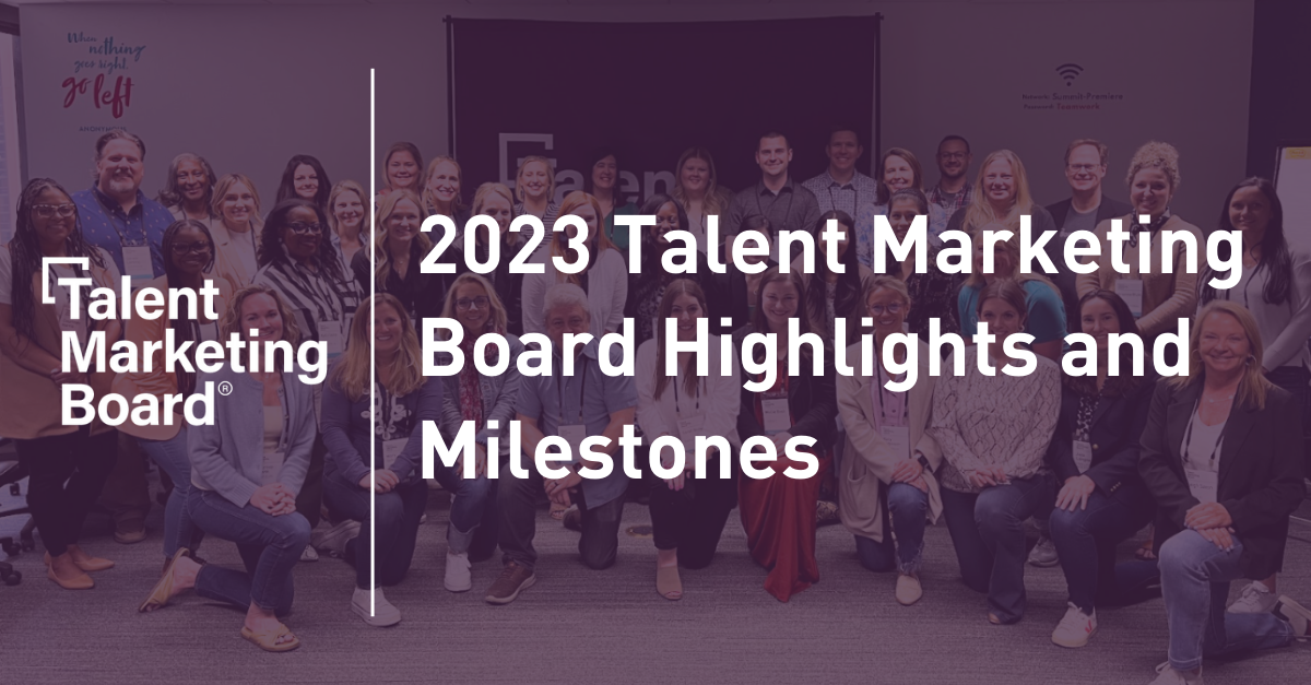 2023 Talent Marketing Board Highlights and Milestones | Board.org