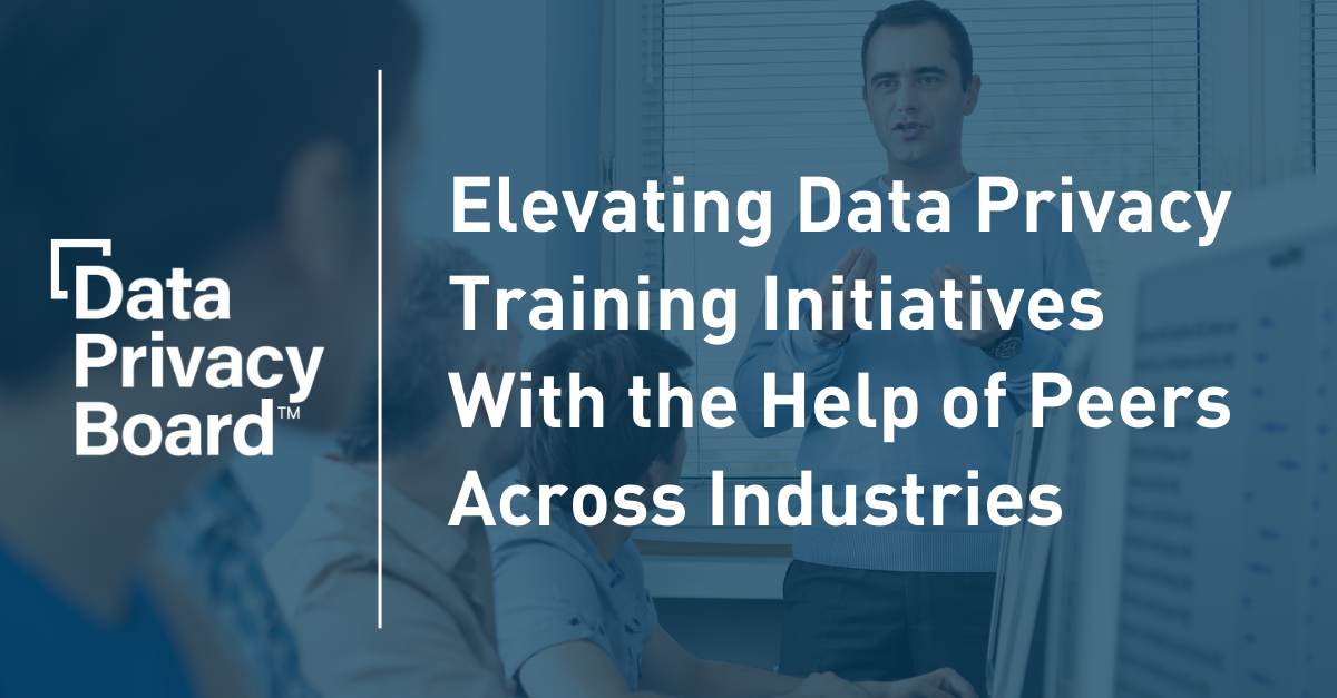 Elevating Data Privacy Training Initiatives With the Help of Peers ...