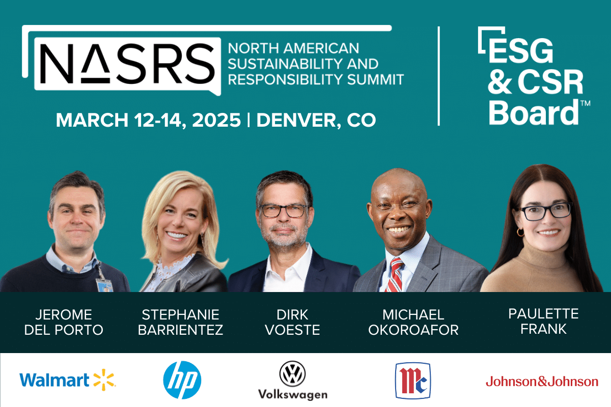 ESG & CSR Board: Sustainability Summit | Board.org